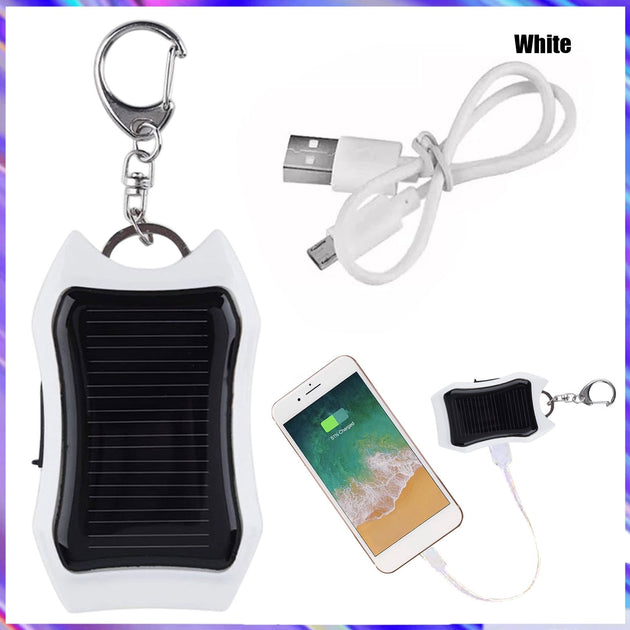 Portable Solar Charger Keychain – Exploreya